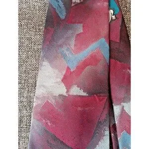 Don Loper | Accessories | Tie 7s 80s 90s Y2k Mens Don Loper Red Green ...